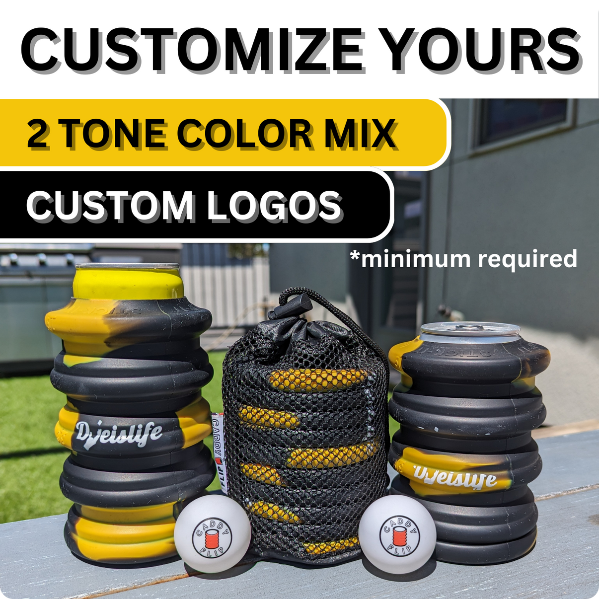 Custom Stack Cannons (Bulk) – Caddyflip